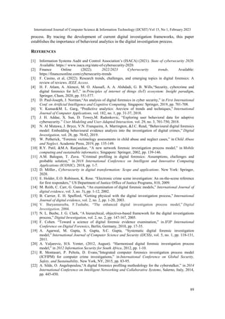 Behavioural Analytics in Cyber Security for Digital Forensics ...