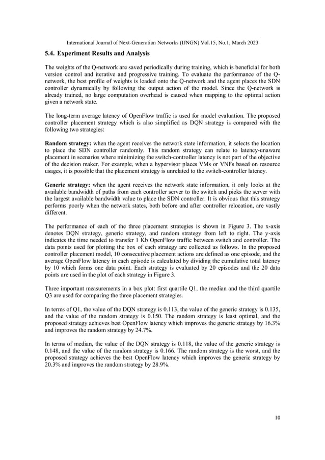 DYNAMIC SDN CONTROLLER PLACEMENT BASED ON DEEP REINFORCEMENT LEARNING | PDF