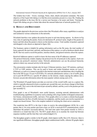 ANALYZING NETWORK PERFORMANCE PARAMETERS USING WIRESHARK | PDF