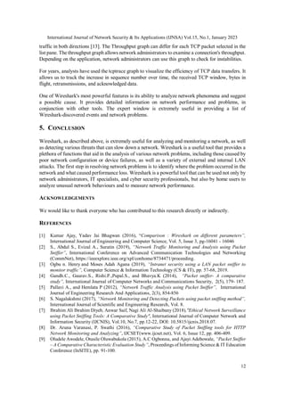 ANALYZING NETWORK PERFORMANCE PARAMETERS USING WIRESHARK | PDF