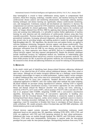 A COMPREHENSIVE SYSTEMATIC REVIEW FOR CARDIOVASCULAR DISEASE USING ...