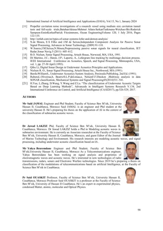 Passive Sonar Detection and Classification Based on Demon-Lofar ...