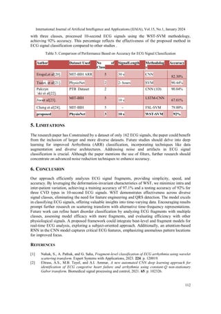 WAVELET SCATTERING TRANSFORM FOR ECG CARDIOVASCULAR DISEASE CLASSIFICATION | PDF