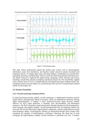 WAVELET SCATTERING TRANSFORM FOR ECG CARDIOVASCULAR DISEASE CLASSIFICATION | PDF