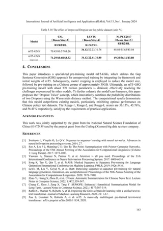 AN IMPROVED MT5 MODEL FOR CHINESE TEXT SUMMARY GENERATION | PDF | Computing | Technology & Computing