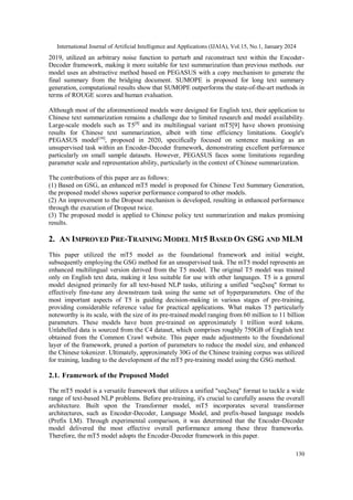 AN IMPROVED MT5 MODEL FOR CHINESE TEXT SUMMARY GENERATION | PDF ...