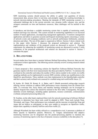 A SCALABLE MONITORING SYSTEM FOR SOFTWARE DEFINED NETWORKS | PDF