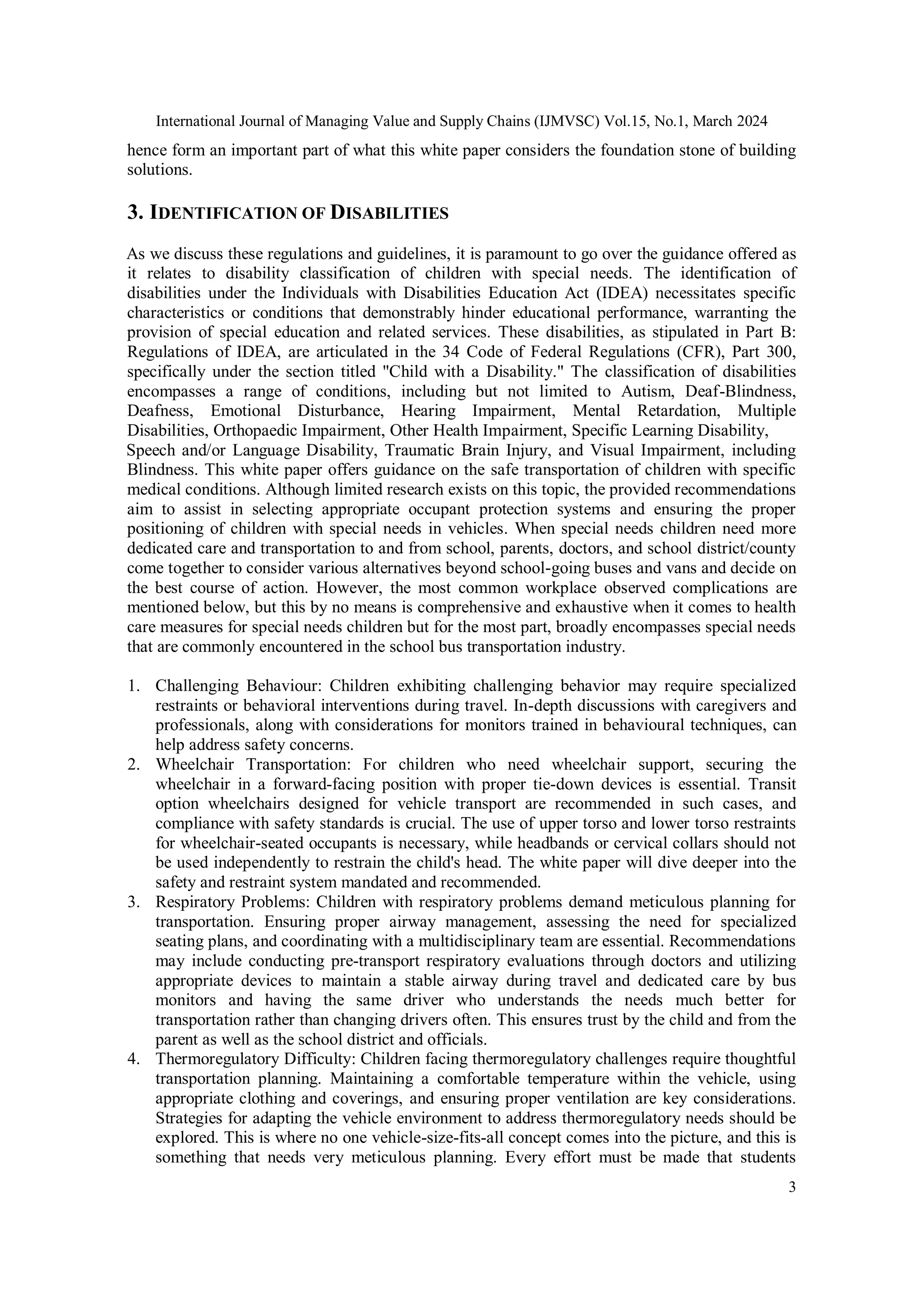 Safe and Inclusive School Bus Transportation System for Special Needs ...