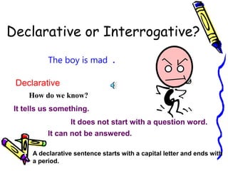 Declarative sentence | PPT