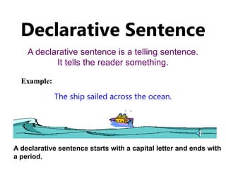 Declarative sentence | PPT