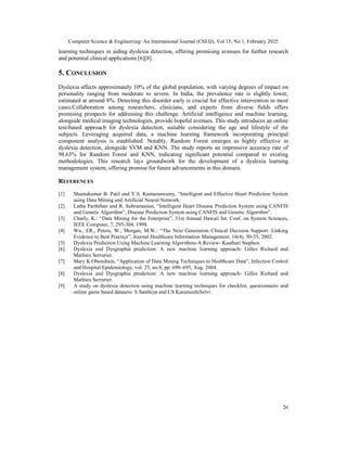 Detection of Dyslexia and Dyscalculia in Children | PDF