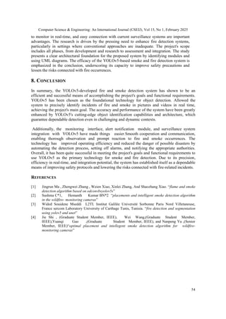 Fire and Smoke Detection for Wildfire using YOLOV5 Algorithm | PDF