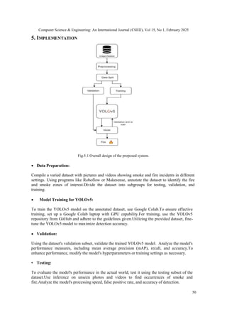 Fire and Smoke Detection for Wildfire using YOLOV5 Algorithm | PDF