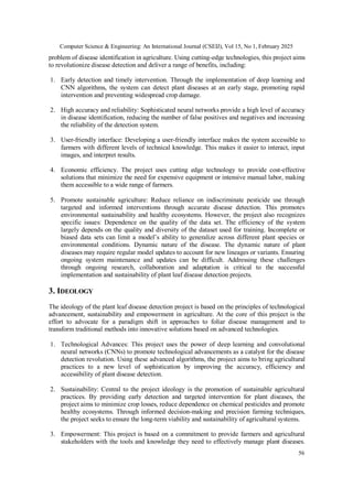 Plant Leaf Diseases Detection using Deep Learning and Novel CNN | PDF