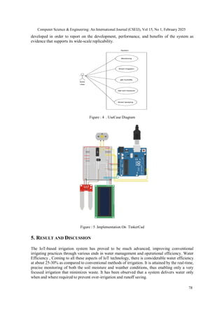 Smart Agriculture Irrigation System using IoT | PDF