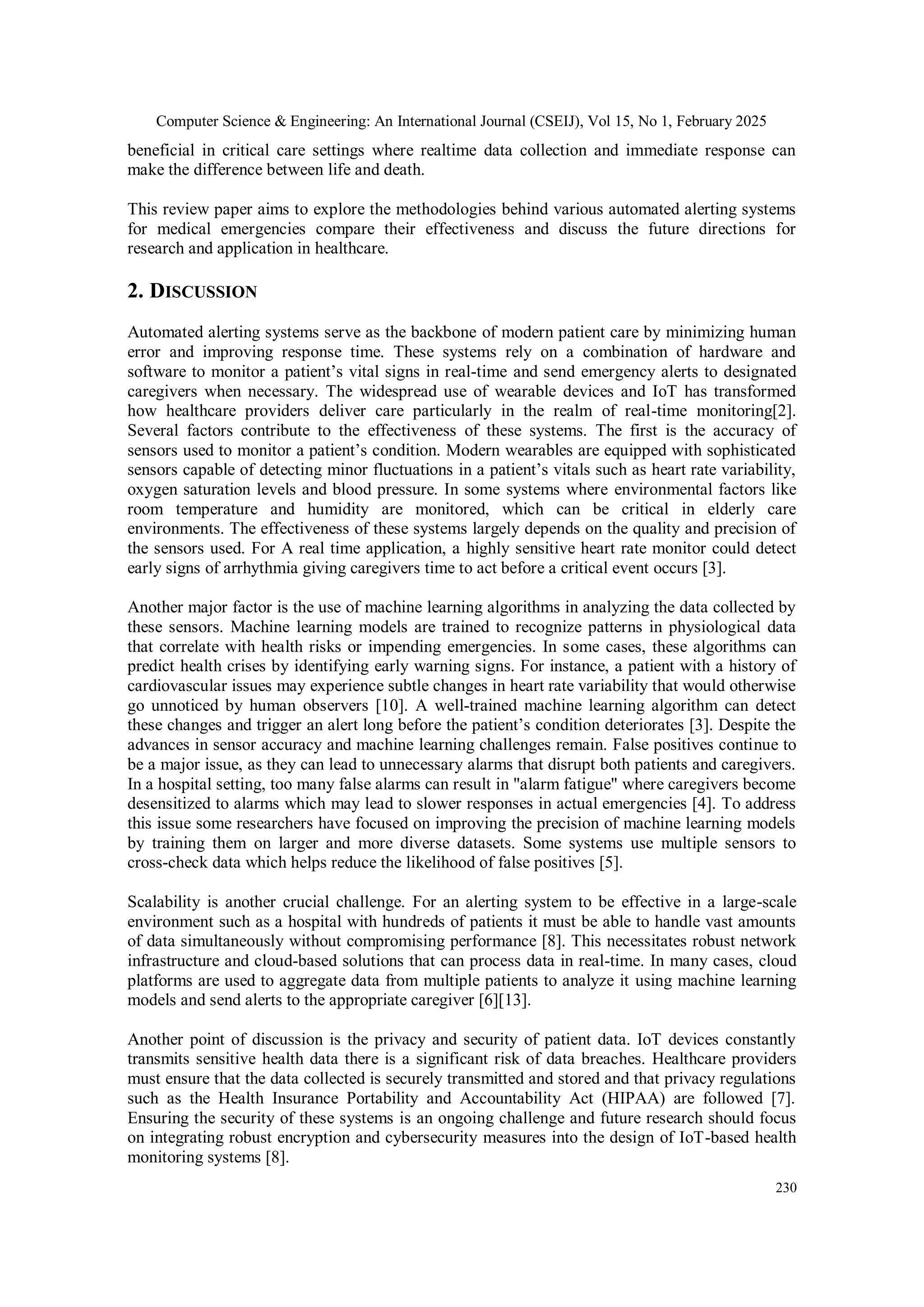 A Smart System for Automated Medical Emergency Alerts | PDF