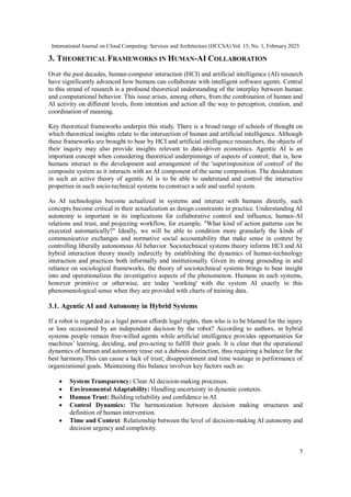 HUMAN-AI COLLABORATION: BALANCING AGENTIC AI AND AUTONOMY IN HYBRID SYSTEMS | PDF