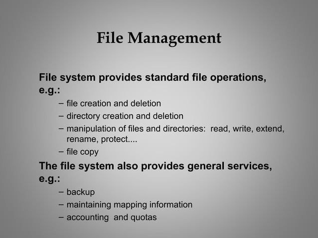 OS Components and Structure