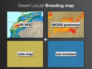 Remote sensing used by FAO DLIS for Desert Locust forecasting | PPT