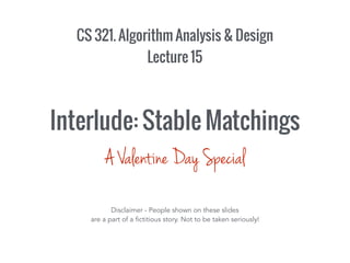 15 - 12 Feb - Stable Matchings | PDF