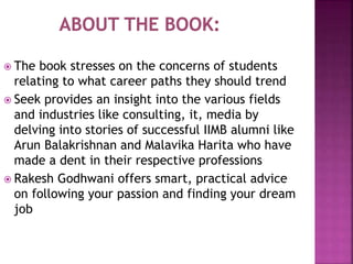 Finding your true calling by Rakesh Godhwani | PPT