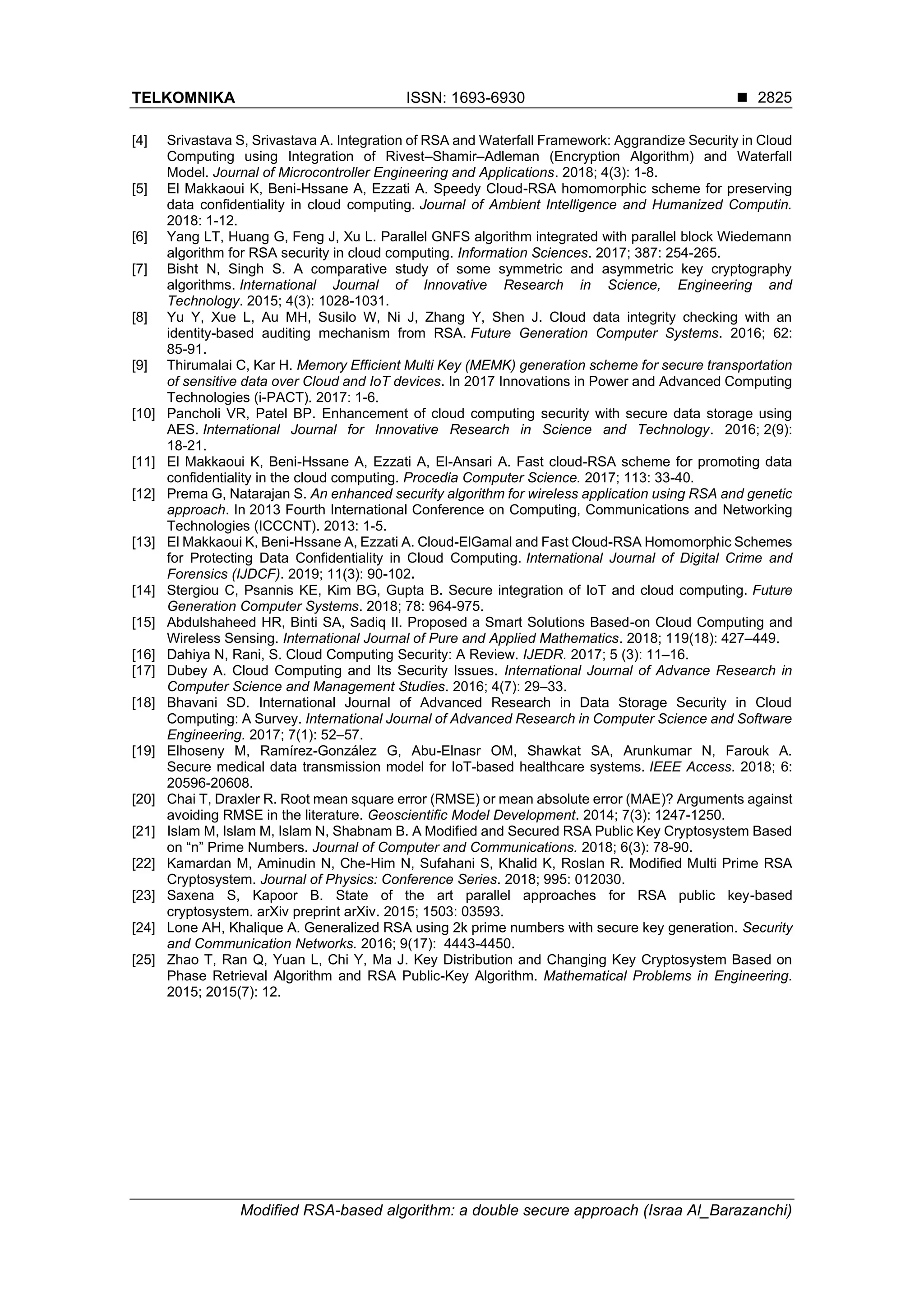 Modified Rsa Based Algorithm A Double Secure Approach Pdf