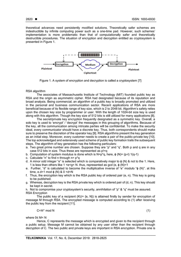 Modified RSA-based algorithm: a double secure approach | PDF