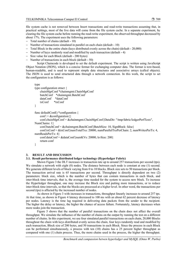 Benchmark and comparison between hyperledger and MySQL | PDF | Databases | Computer Software and ...