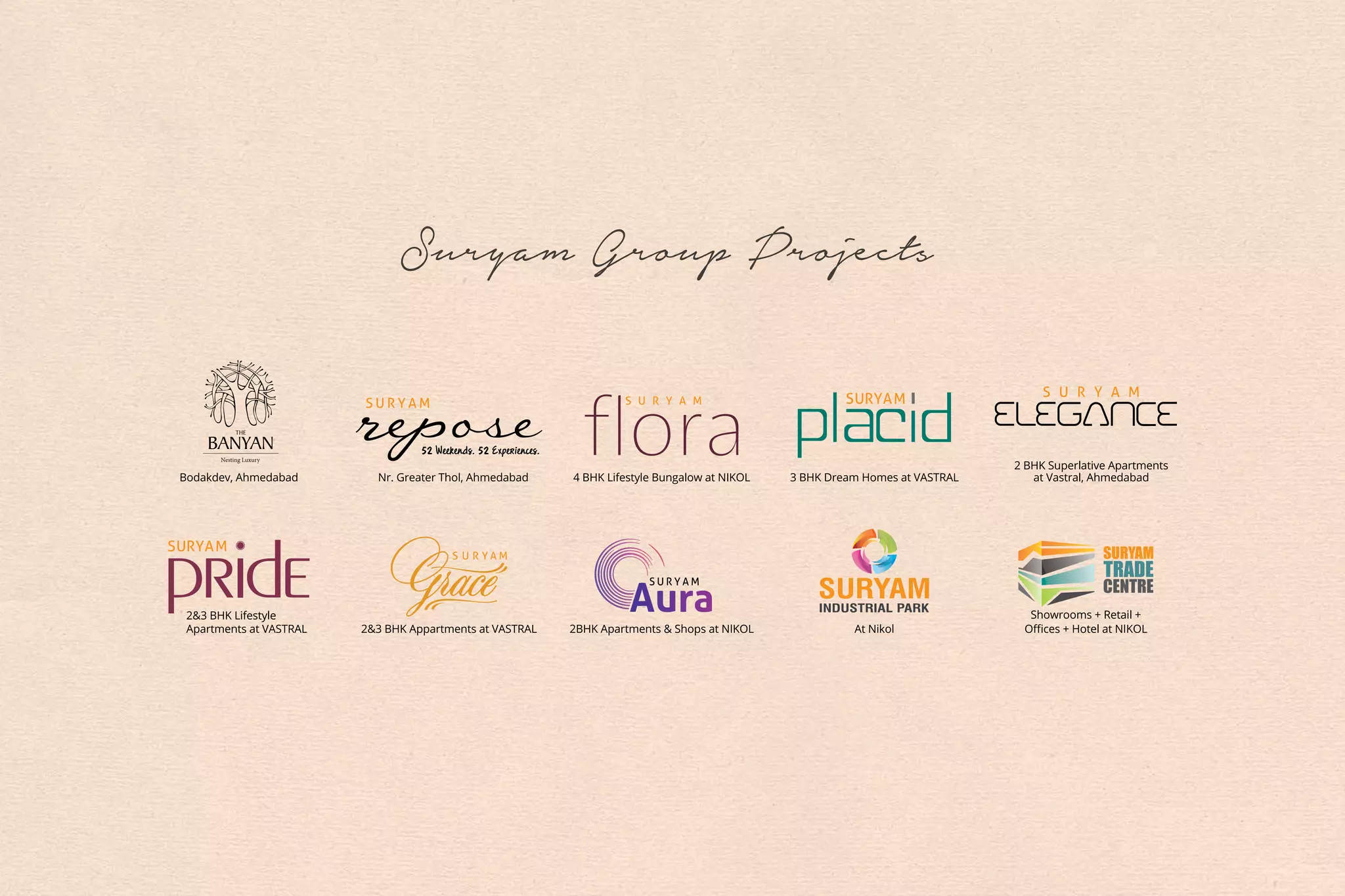 New Bunglow/Tenament/Row-House Project - Suryam Repose By Suryam Group ...