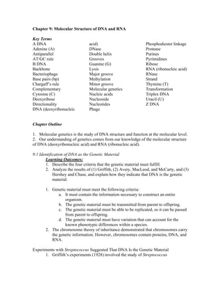 Genetics Analysis and Principles 5th Edition Brooker Solutions Manual | PDF