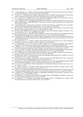 Nonlinear control strategy of single-phase unified power flow controller | PDF