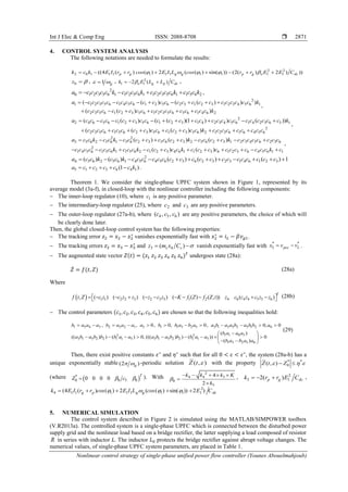 Nonlinear control strategy of single-phase unified power flow ...