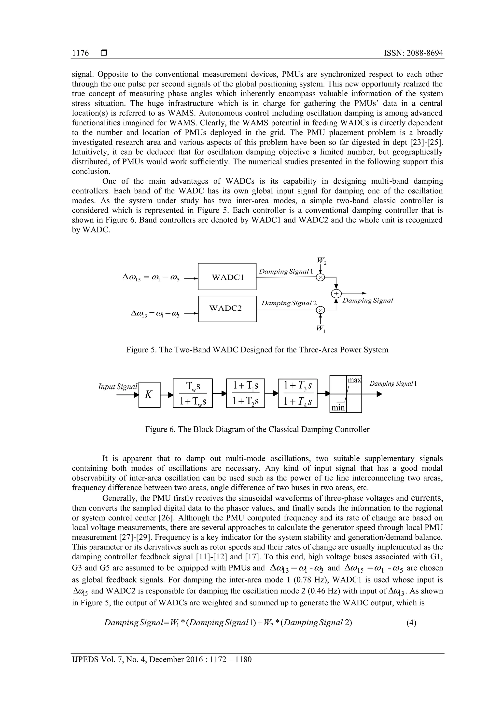 Inter-Area Oscillation Damping using an STATCOM Based Hybrid Shunt ...