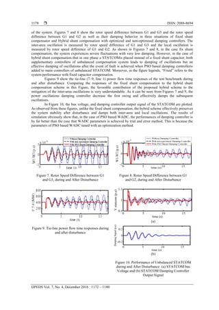 Inter-Area Oscillation Damping using an STATCOM Based Hybrid Shunt Compensation Scheme | PDF ...