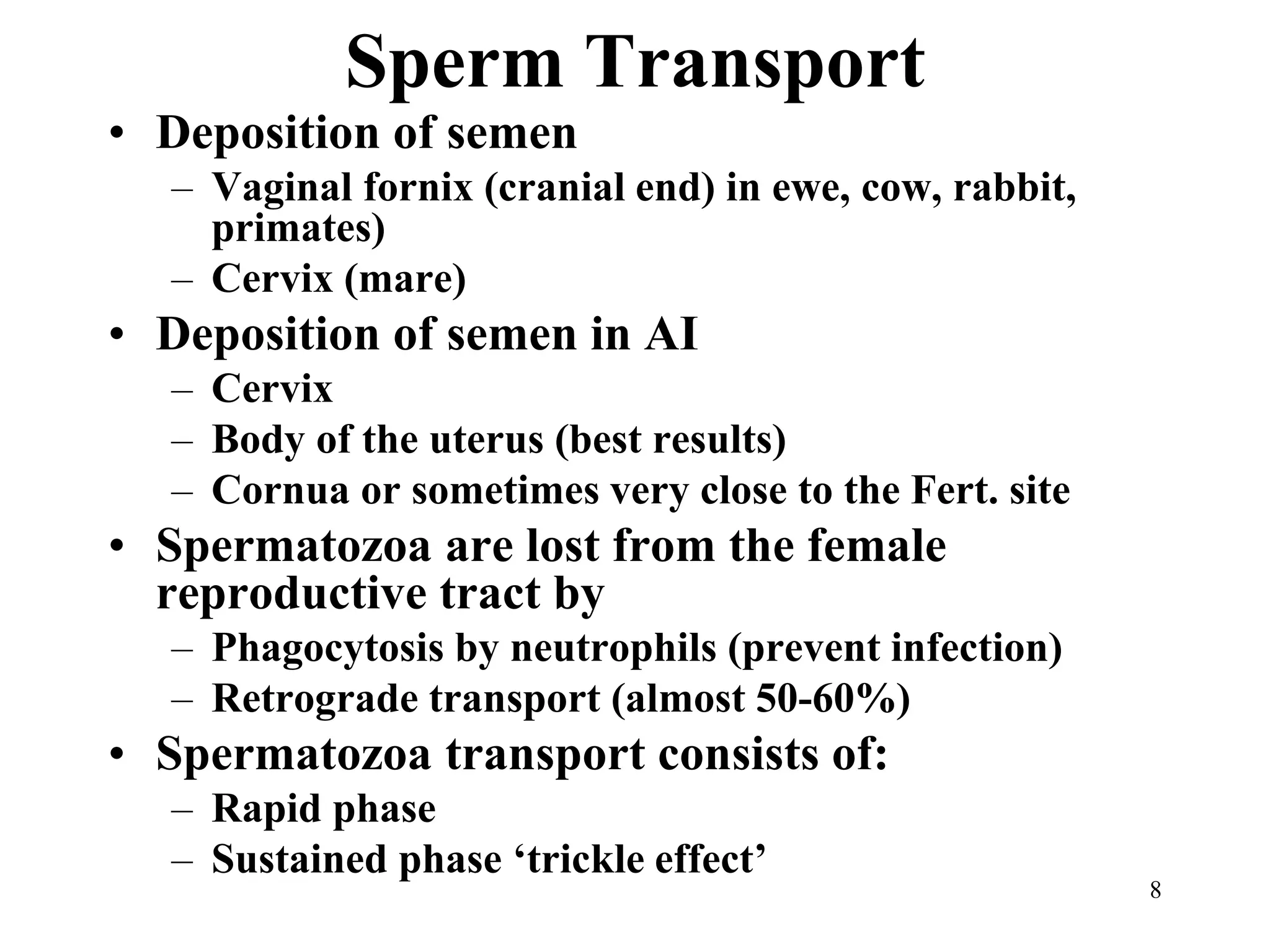 15 & 16 ther 608 sperm transport- fertilization-cleavage | PPT