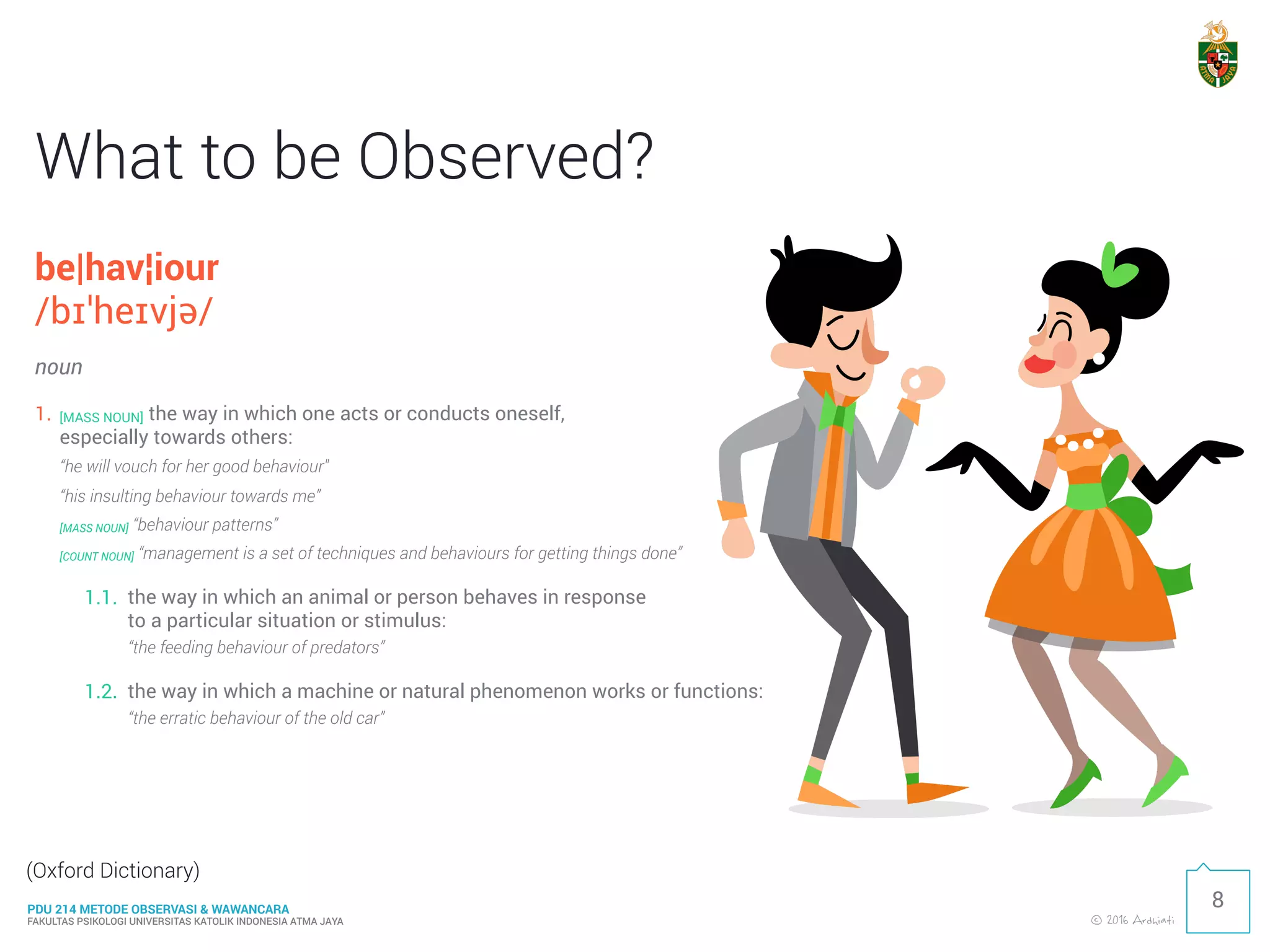 PDU 214 Methods of Observation & Interviewing: Introduction to ...