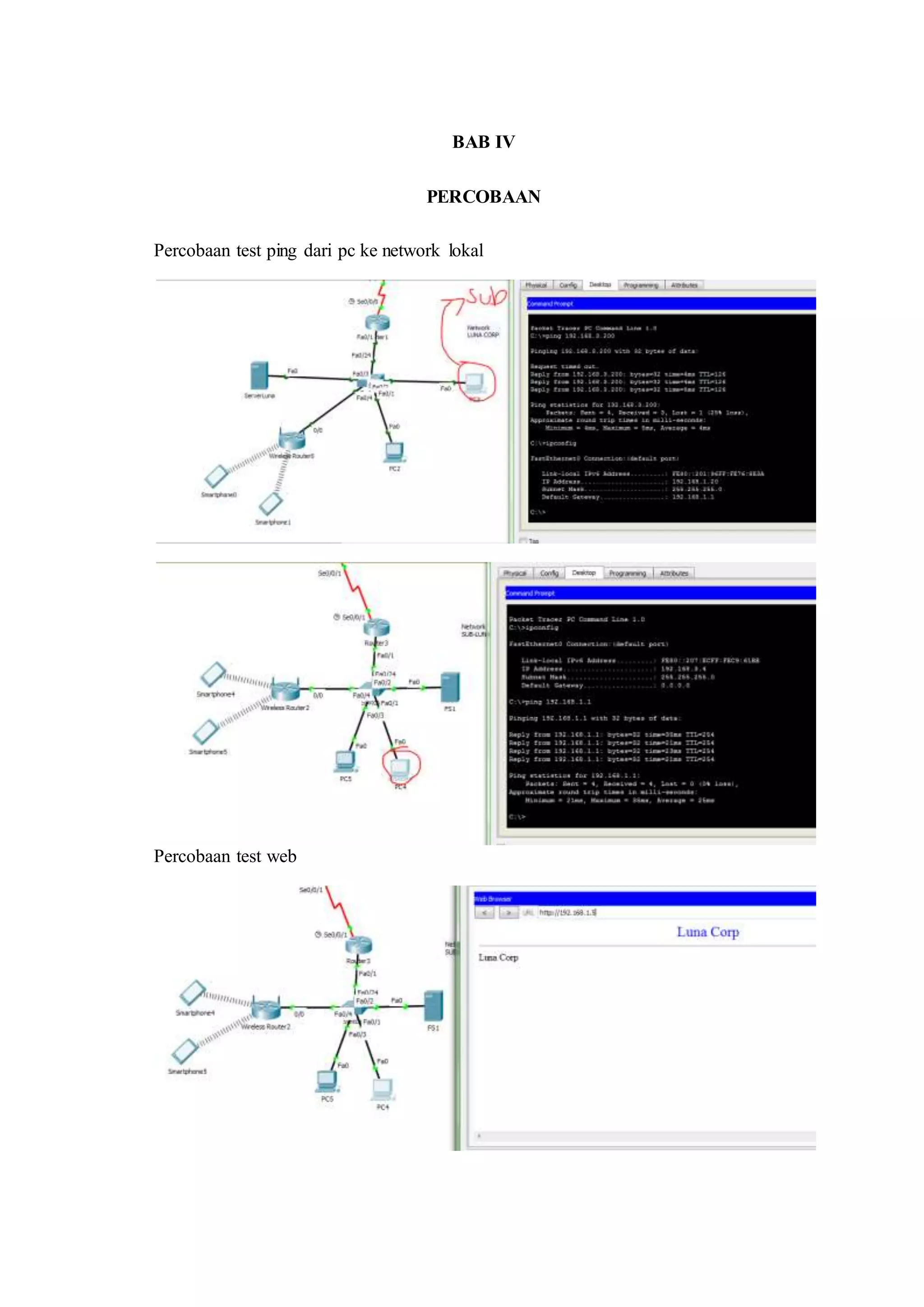 Simulasi Jaringan Intranet - Cisco Packet Tracer | PDF