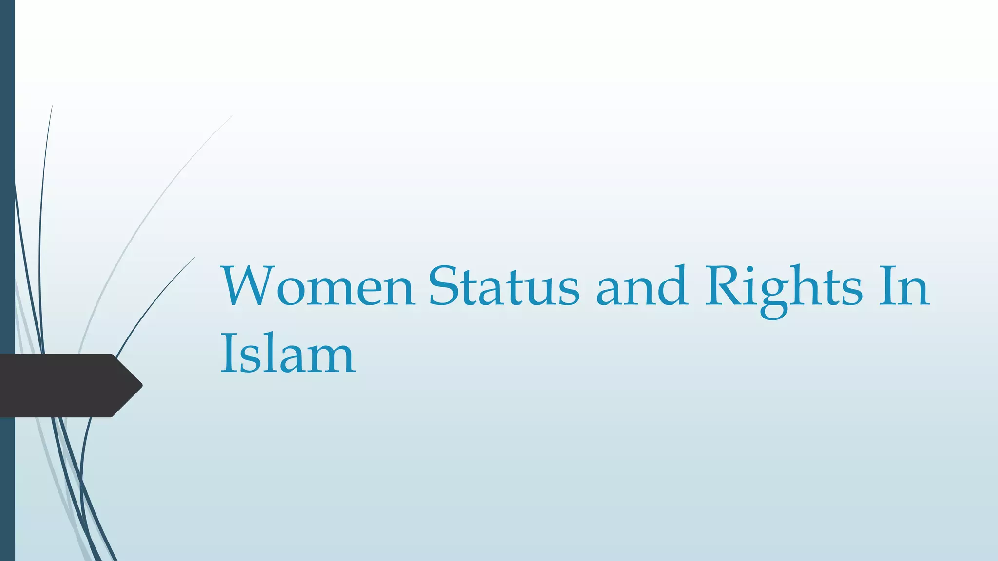 women in islam | PPTX
