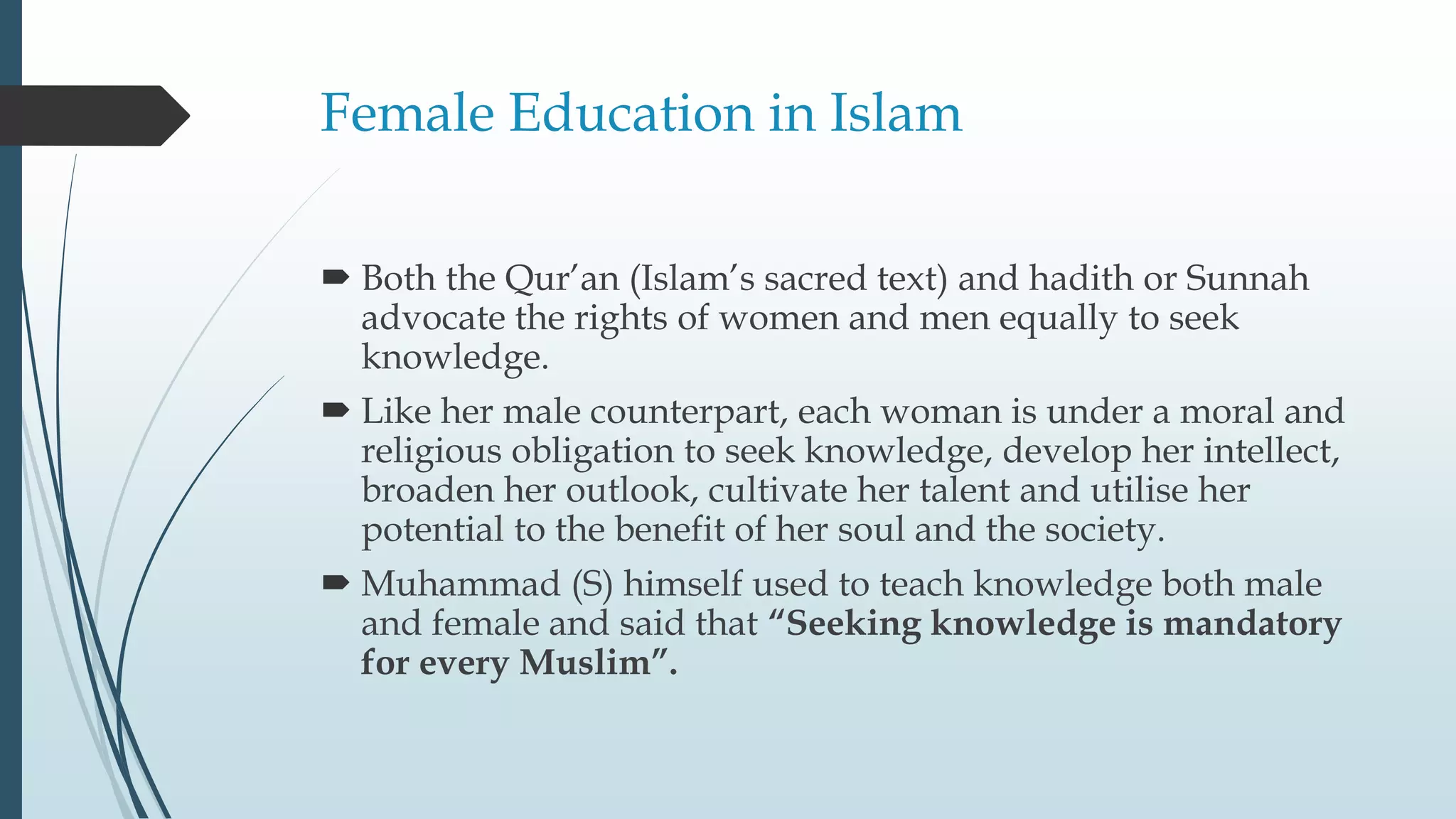 women in islam | PPTX