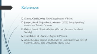 women in islam | PPTX