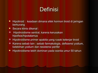 151685599 hipotiroid | PPT