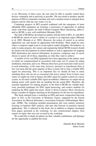 Guide to Brain Computer Music Interfacing Eduardo Reck Miranda | PDF