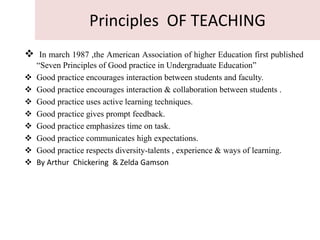 1517aitt principles of teachings | PPT