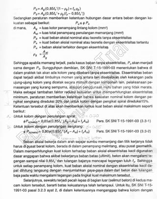 Contoh penyelesaian soal uas beton ii | PDF