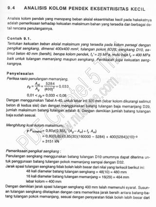 Contoh penyelesaian soal uas beton ii | PDF