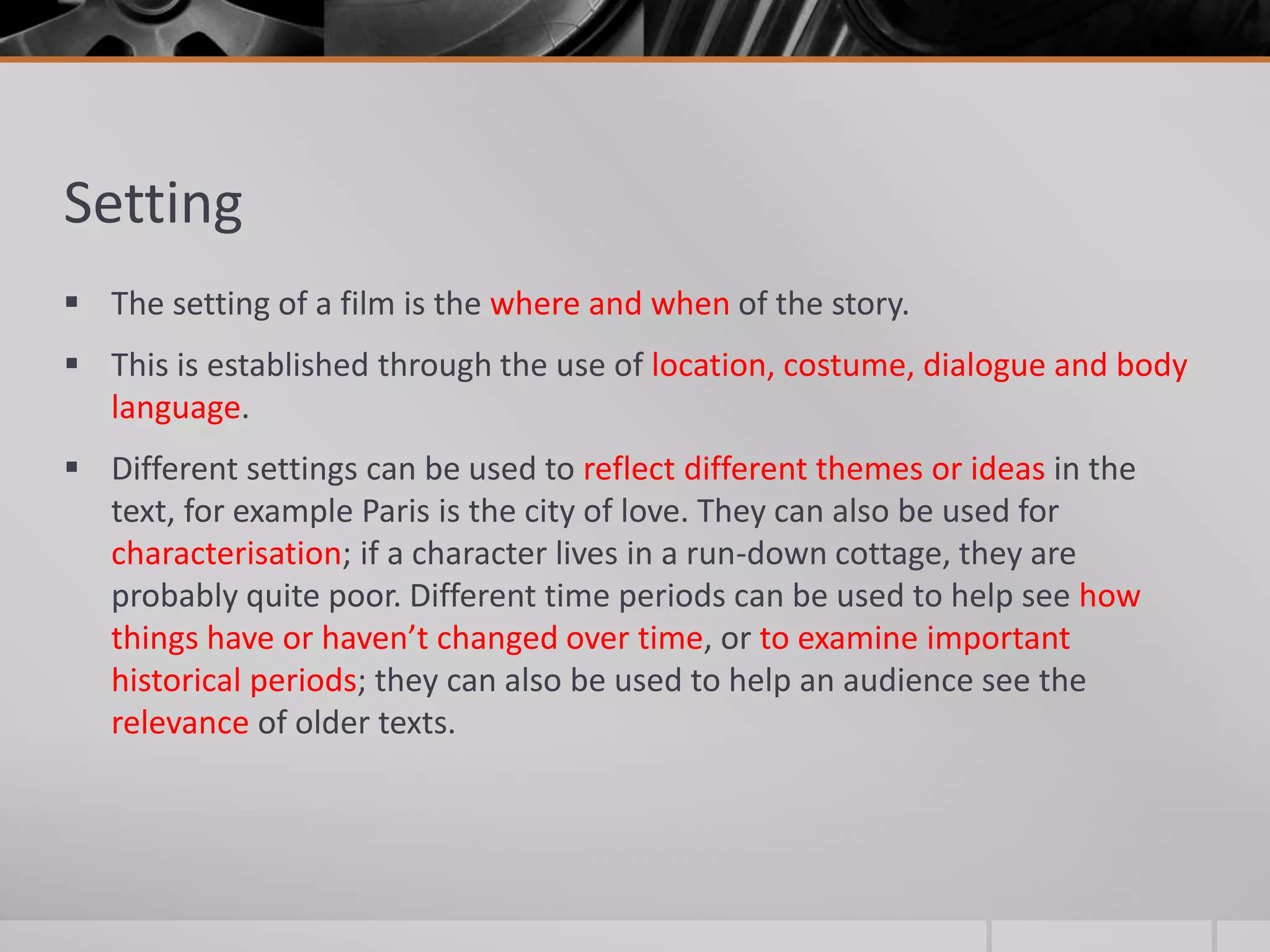 Film Techniques | PPT