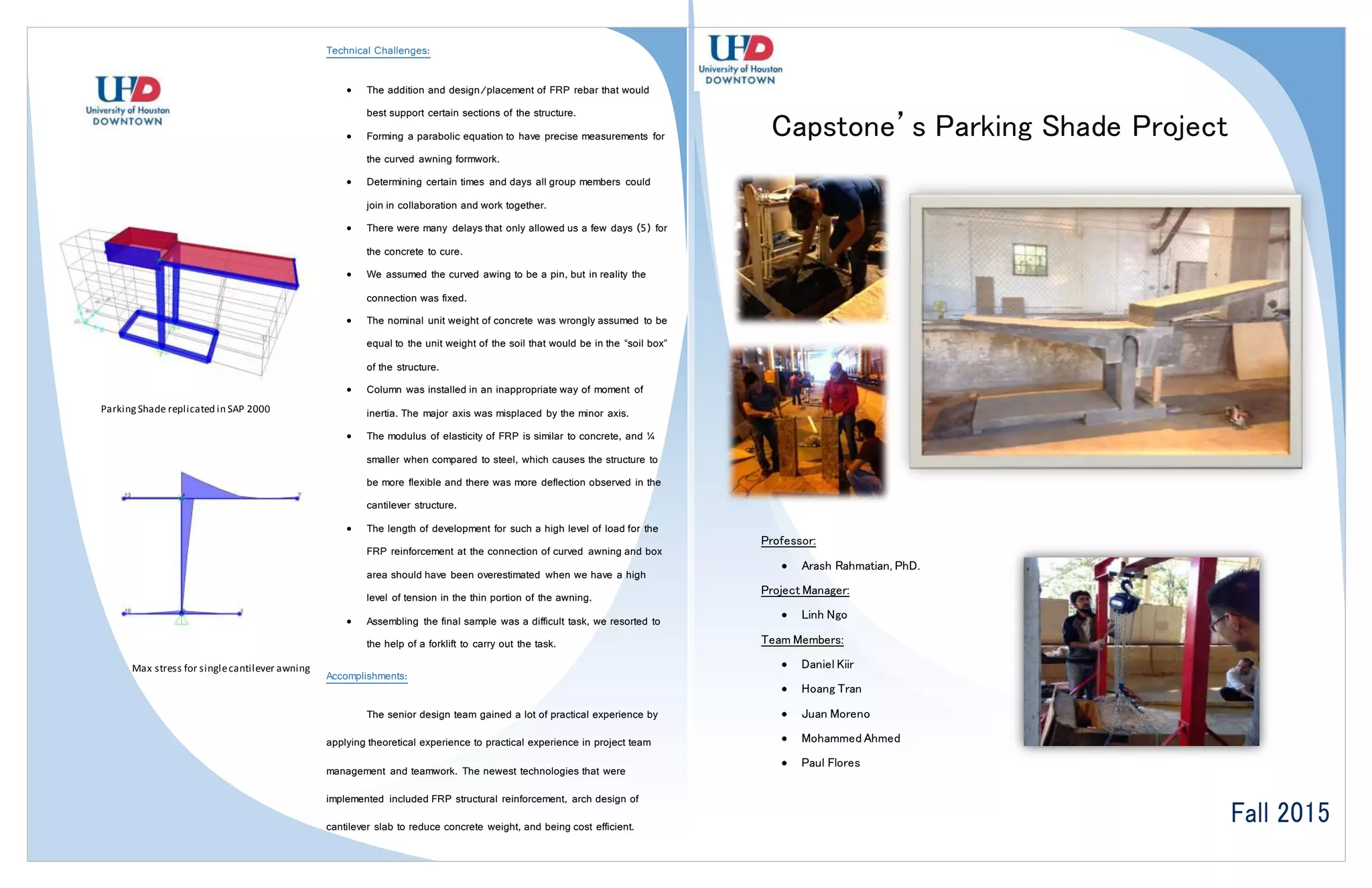 Parking shade Project Brochure Final | PPT