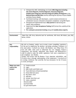Project Write up for AEO | DOCX