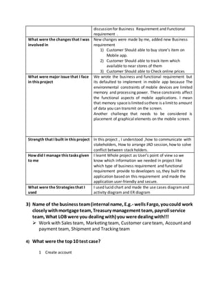 Project Write up for AEO | DOCX