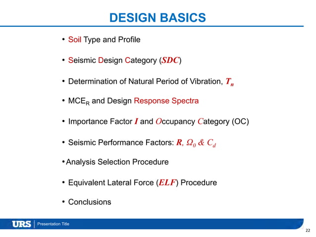 Seismic Design Basics - Superstructure | PDF